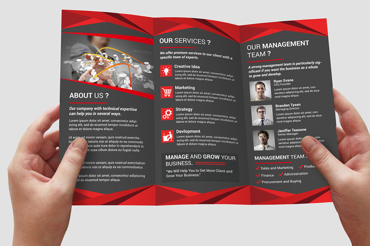 Corporate Trifold Brochure, a Brochure Template by Creative designer