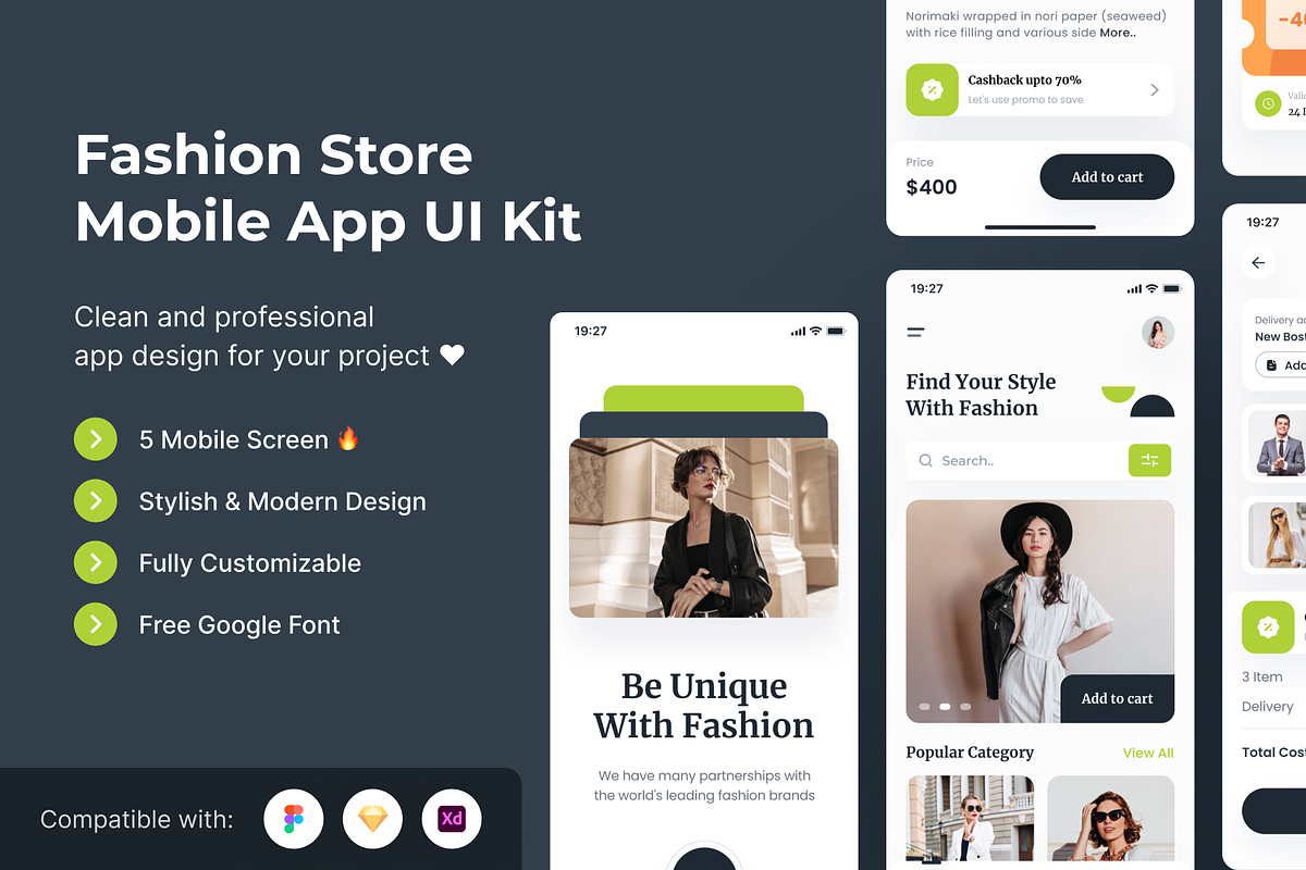 Best UI Kit Store Bundle Mobile V2, a Device Mockup by Sub1Creator ...