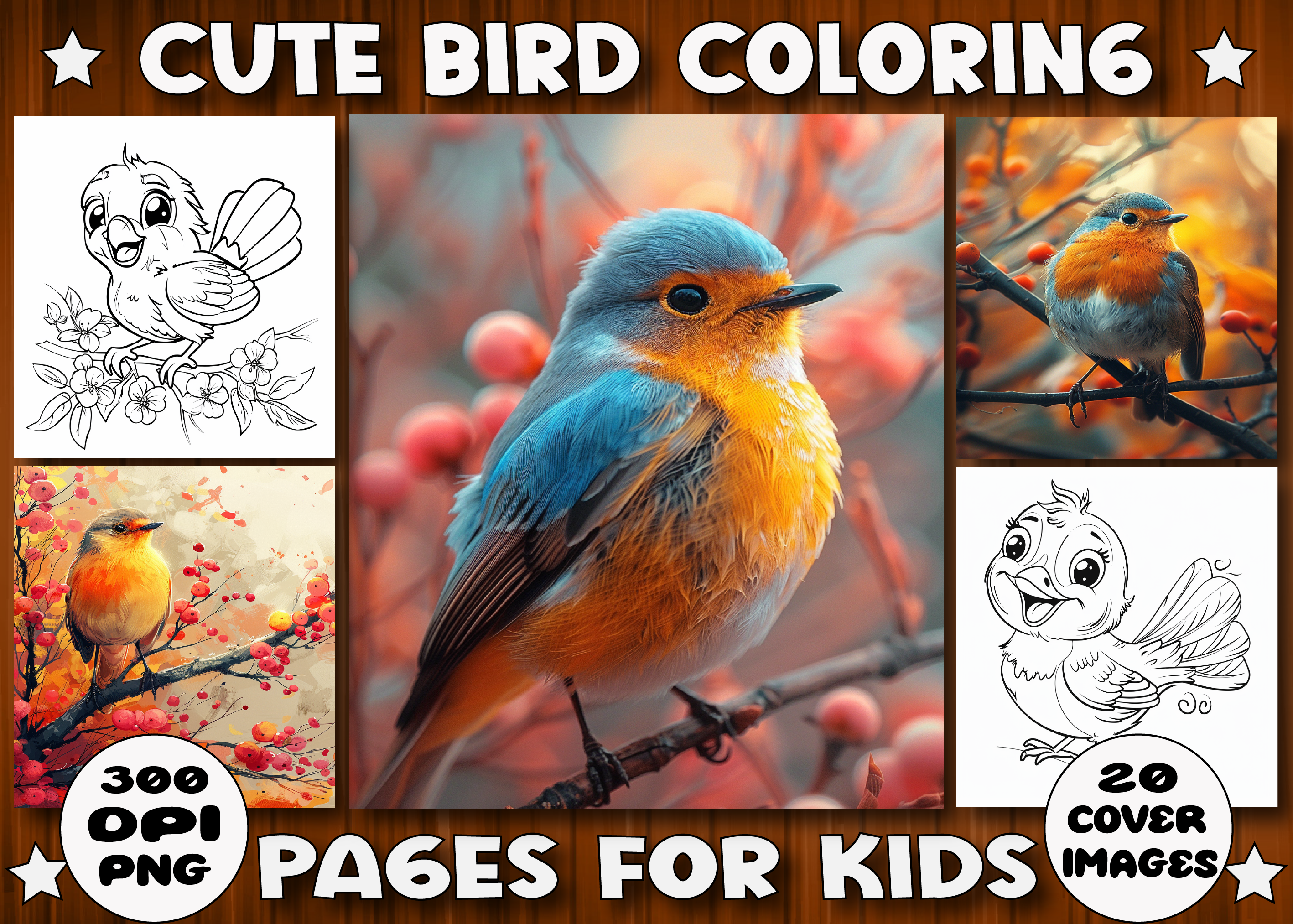 200 Cute Bird Coloring Pages For Kids