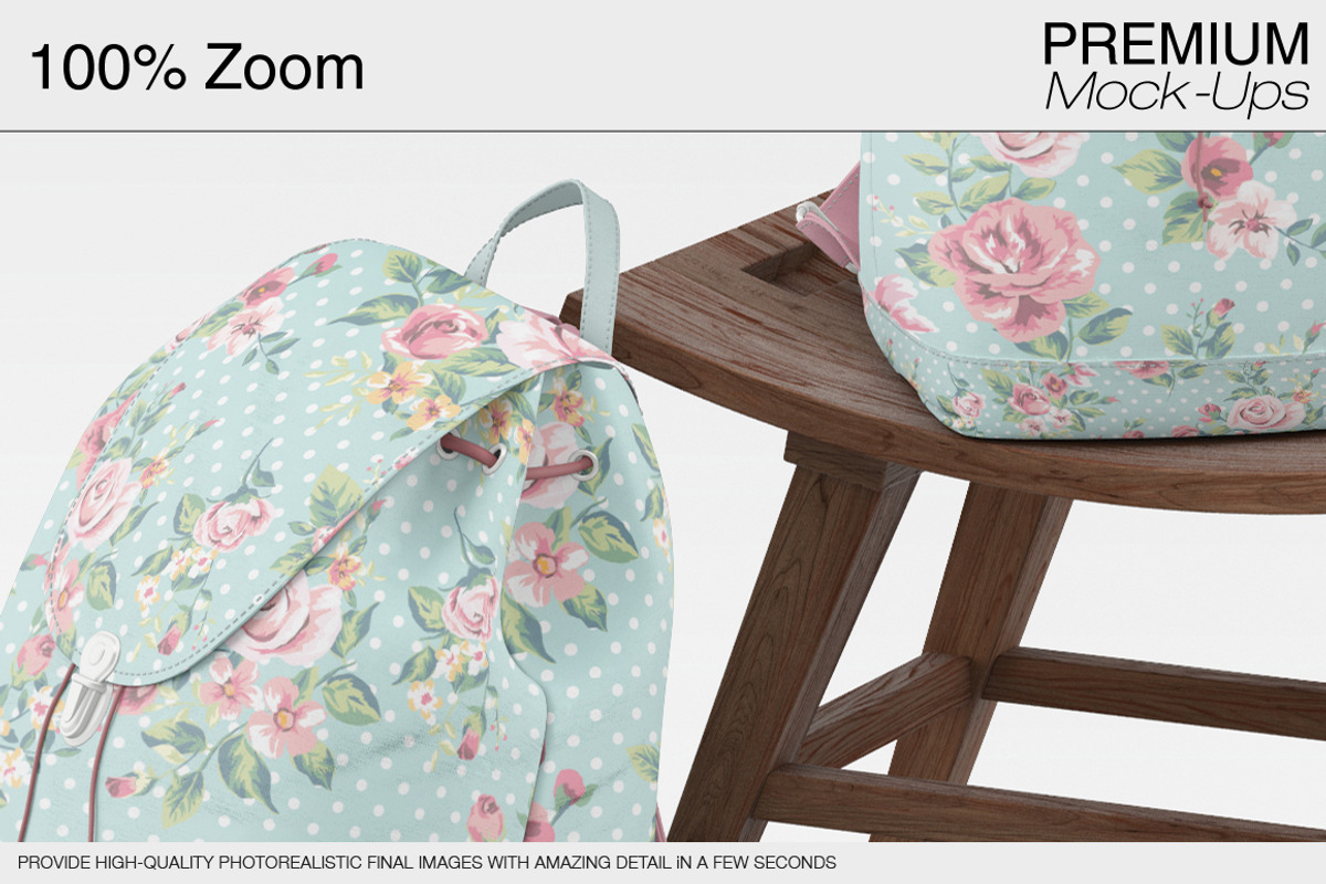 Backpack Mockups, a Product Mockup by mock-ups