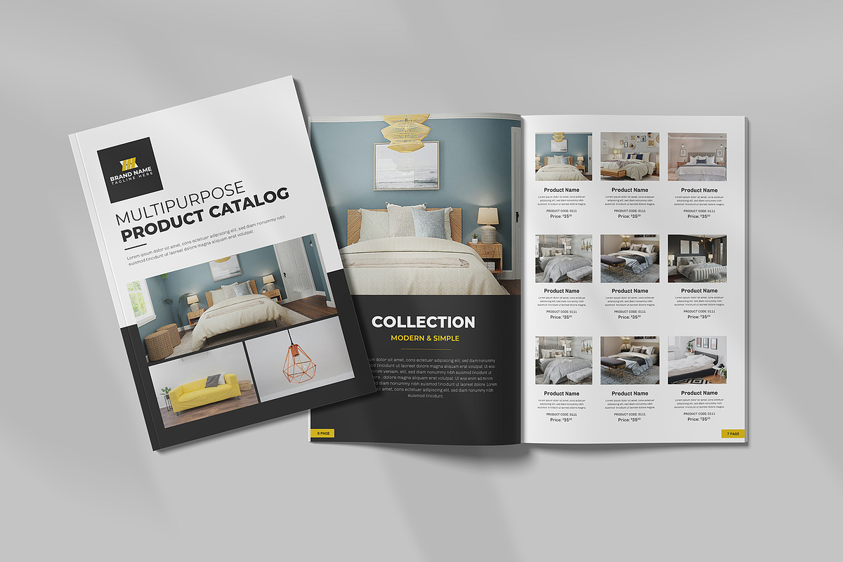 Multipurpose Product Catalog Design