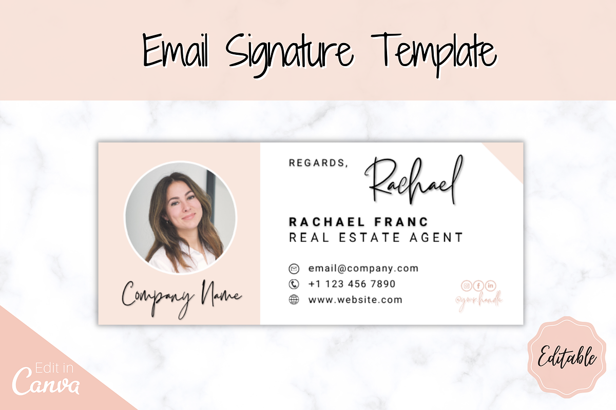 Email Signature Template BUNDLE V2