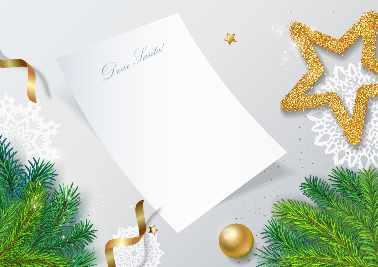 Vector letter to Santa, a Graphic by Digithings
