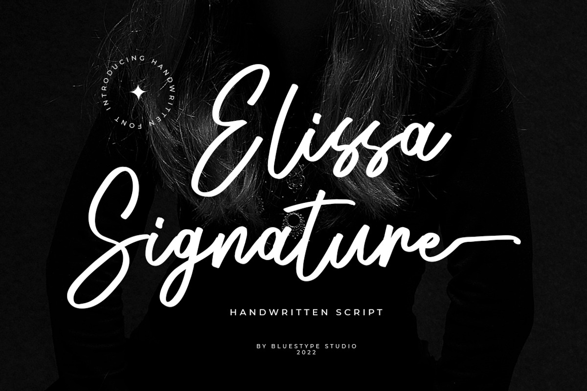 Elissa Signature - Handwritten Font