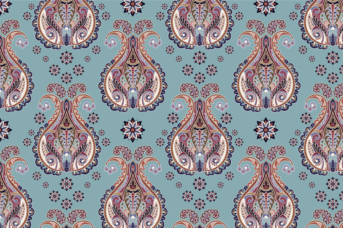 5 Indian Vector Patterns, a Pattern Graphic by Sunny_Lion | Creative Market