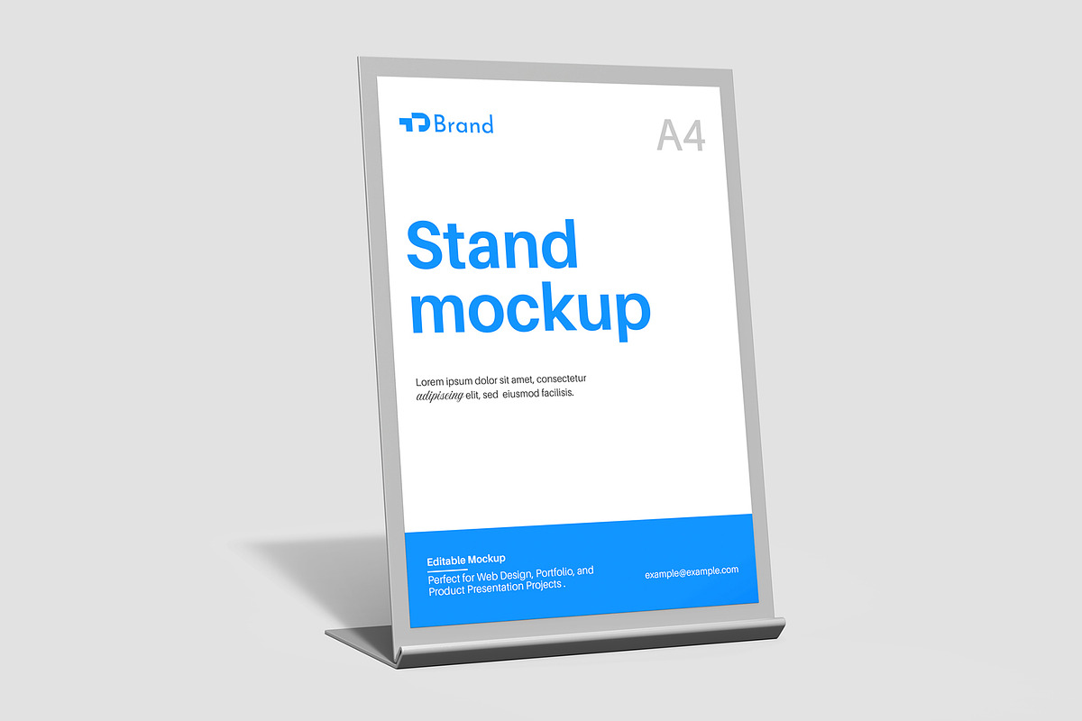 Desk Stand Mockup