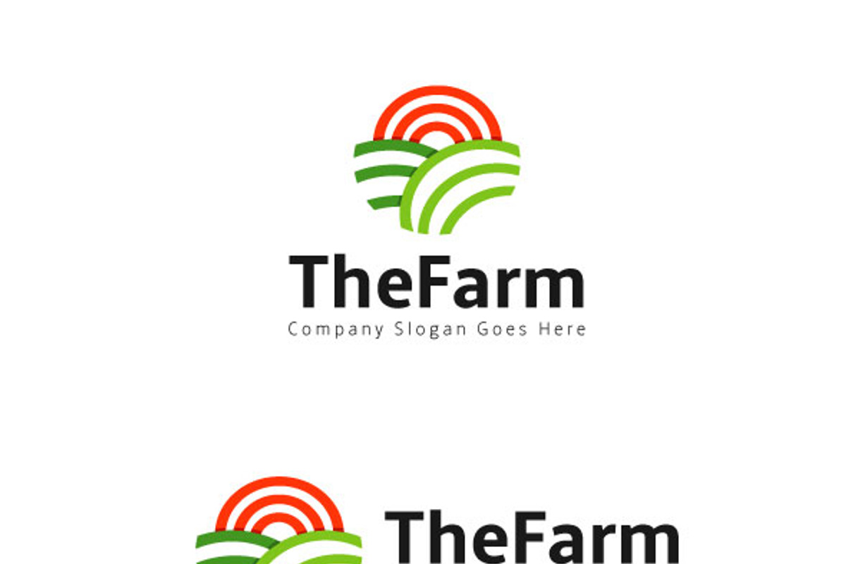 The Farm Logo, a Branding & Logo Template by Mariyana