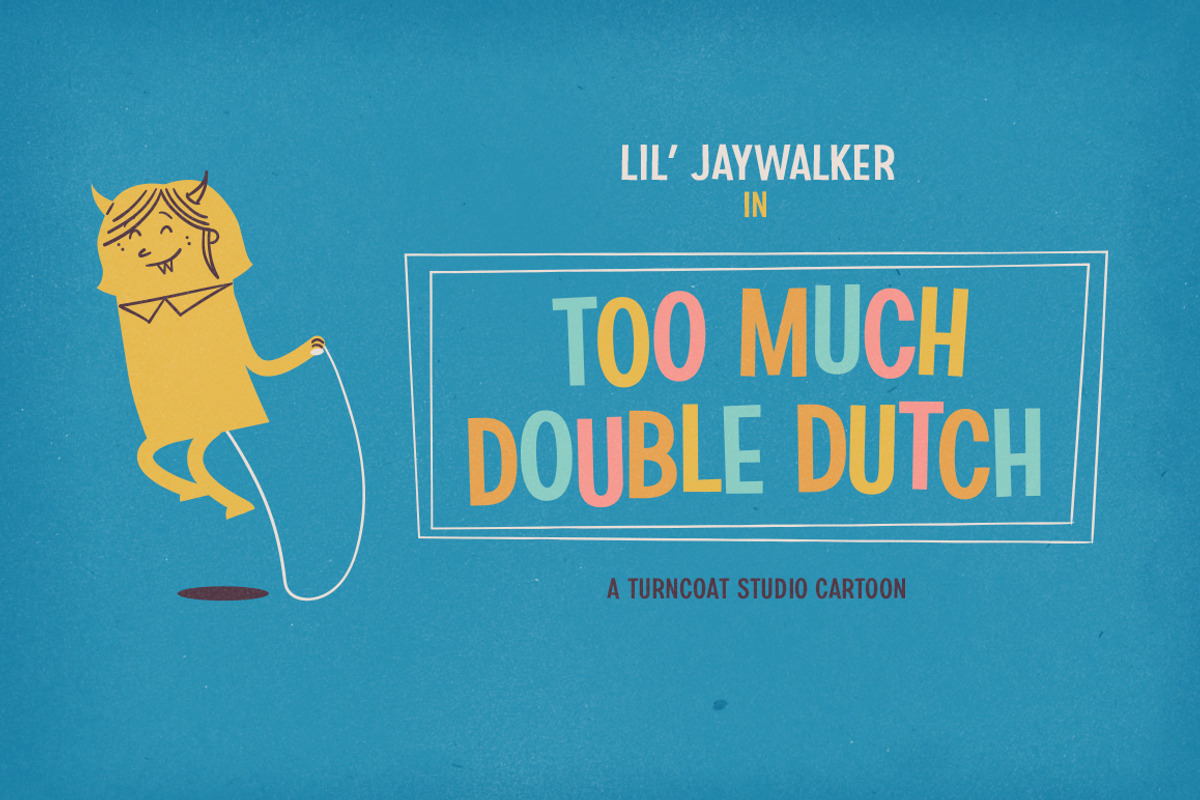 Jaywalker - Display Font, a Sans Serif Font by Turncoat Studio