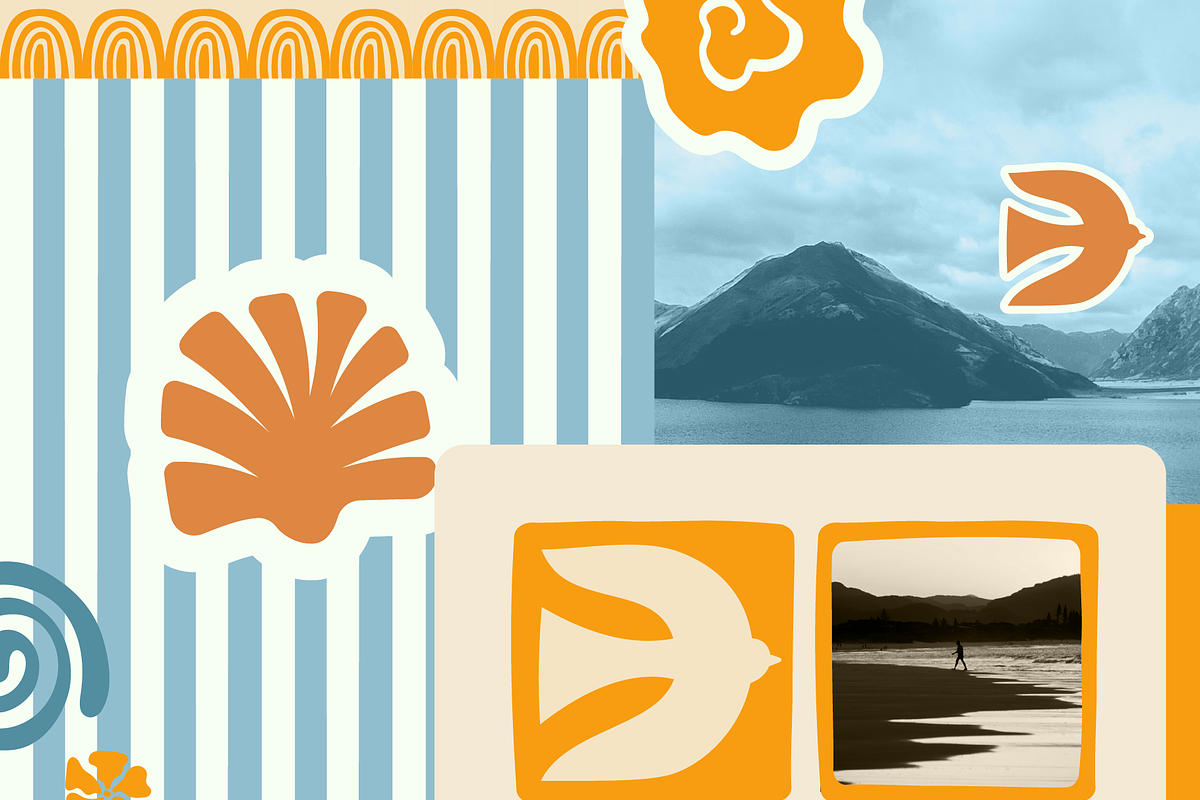 Summer vibes, shapes and patterns, a Graphic by venimo