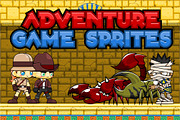 Adventure Game Sprites, an Illustration by pzUH