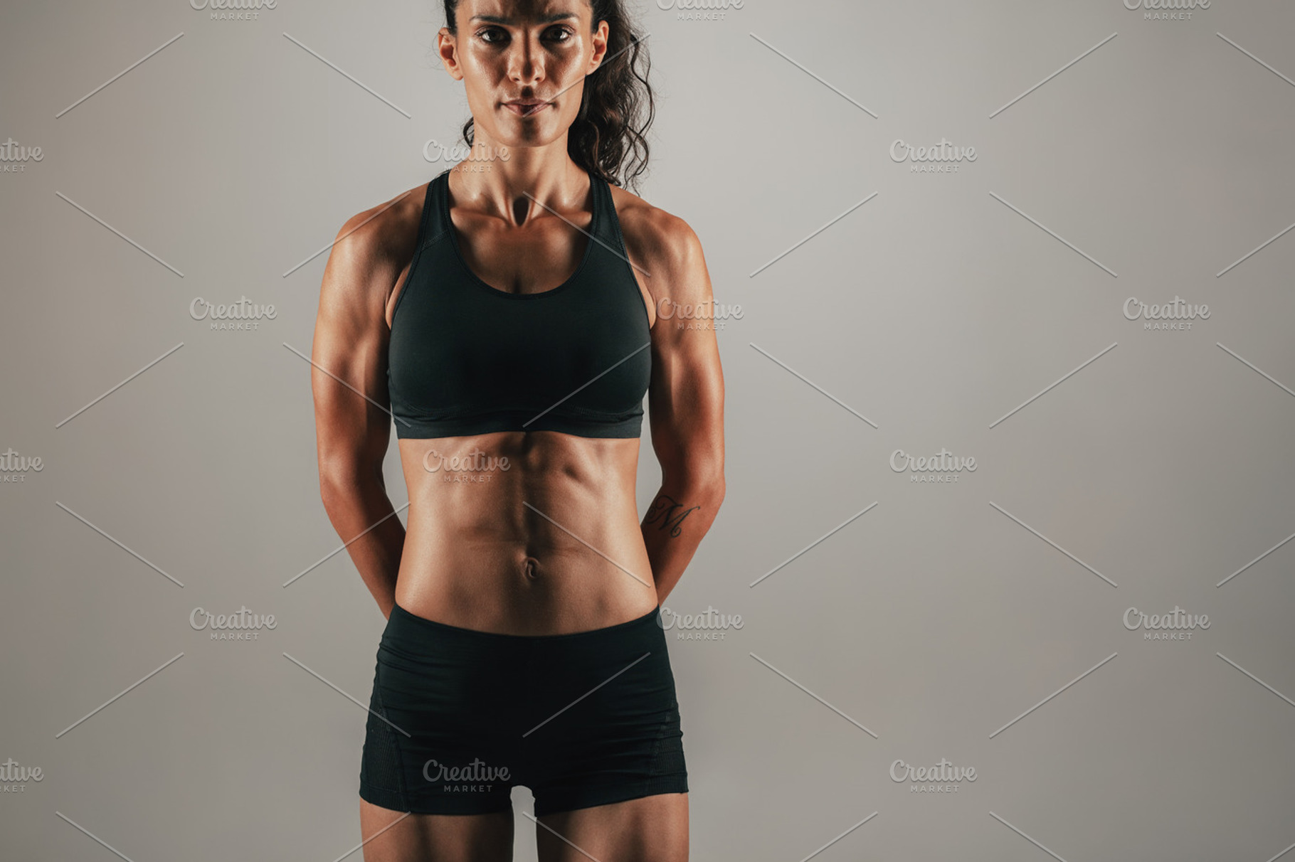 Muscular woman with arms, a Sports & Recreation Photo by Jacob Lund ...