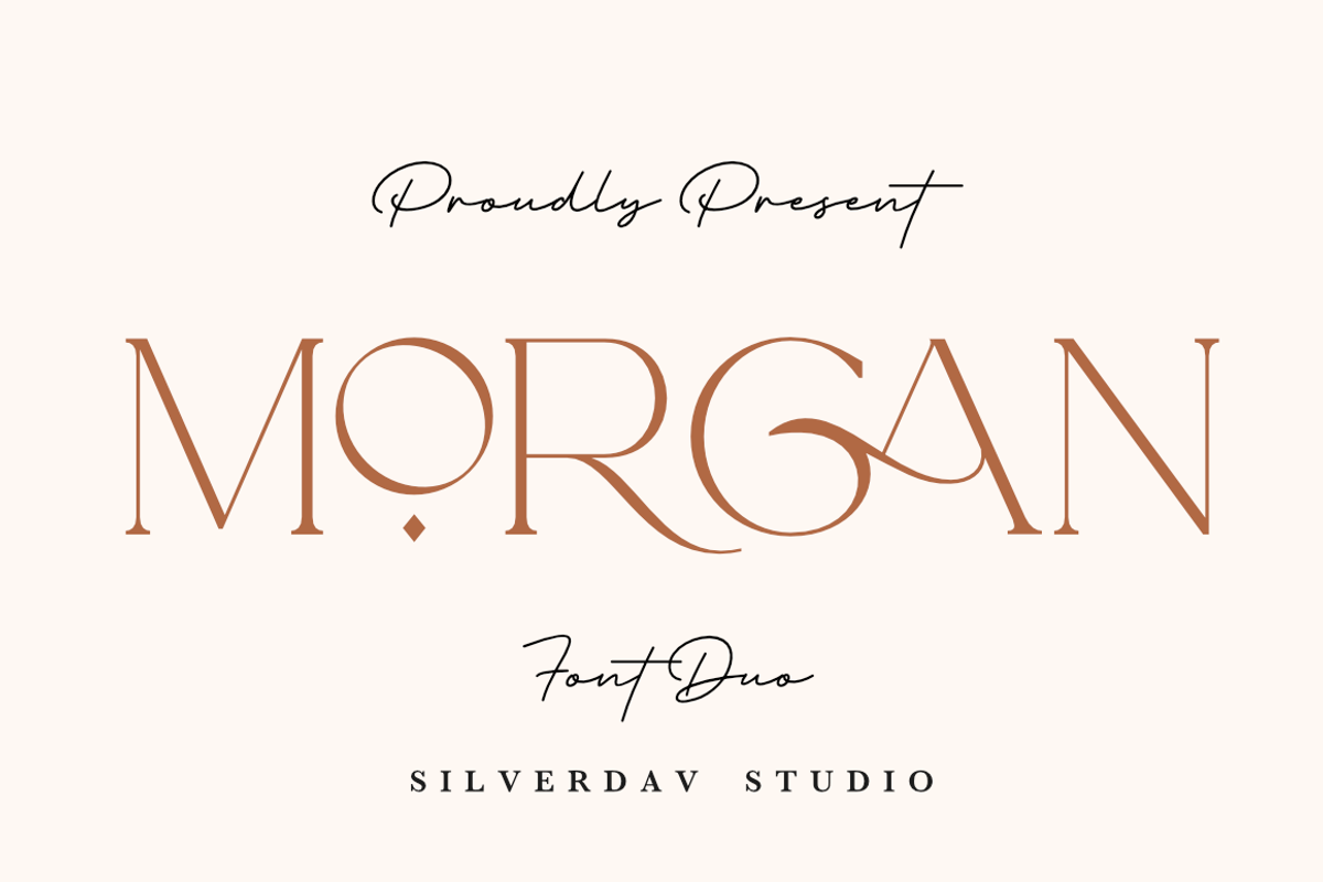 Morgan - Font Duo