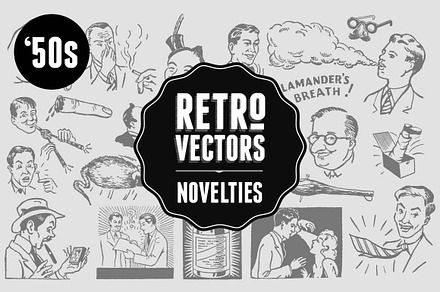 '50s Love, an Illustration by Retro Vectors