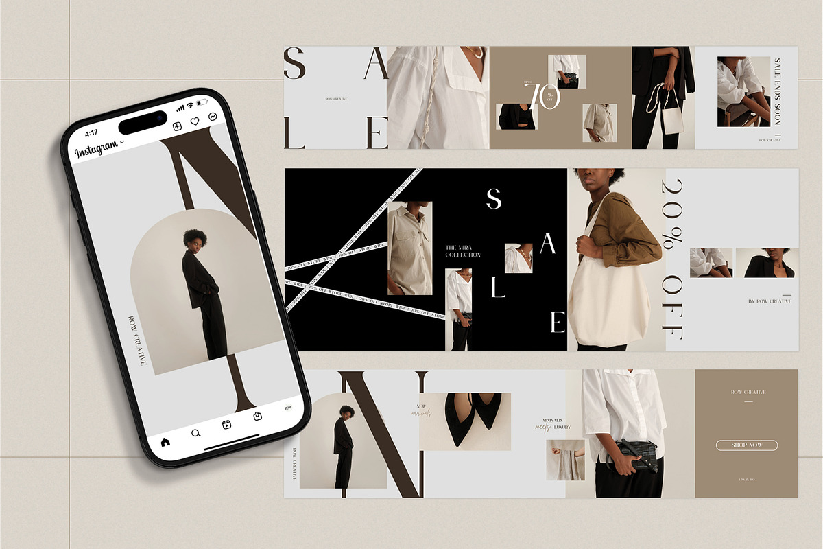 Minimal Instagram Carousel
