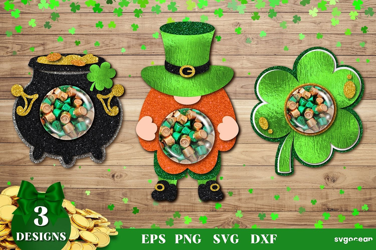 St Patrick's Day Candy Dome SVG, an Illustration by svgocean | Creative ...