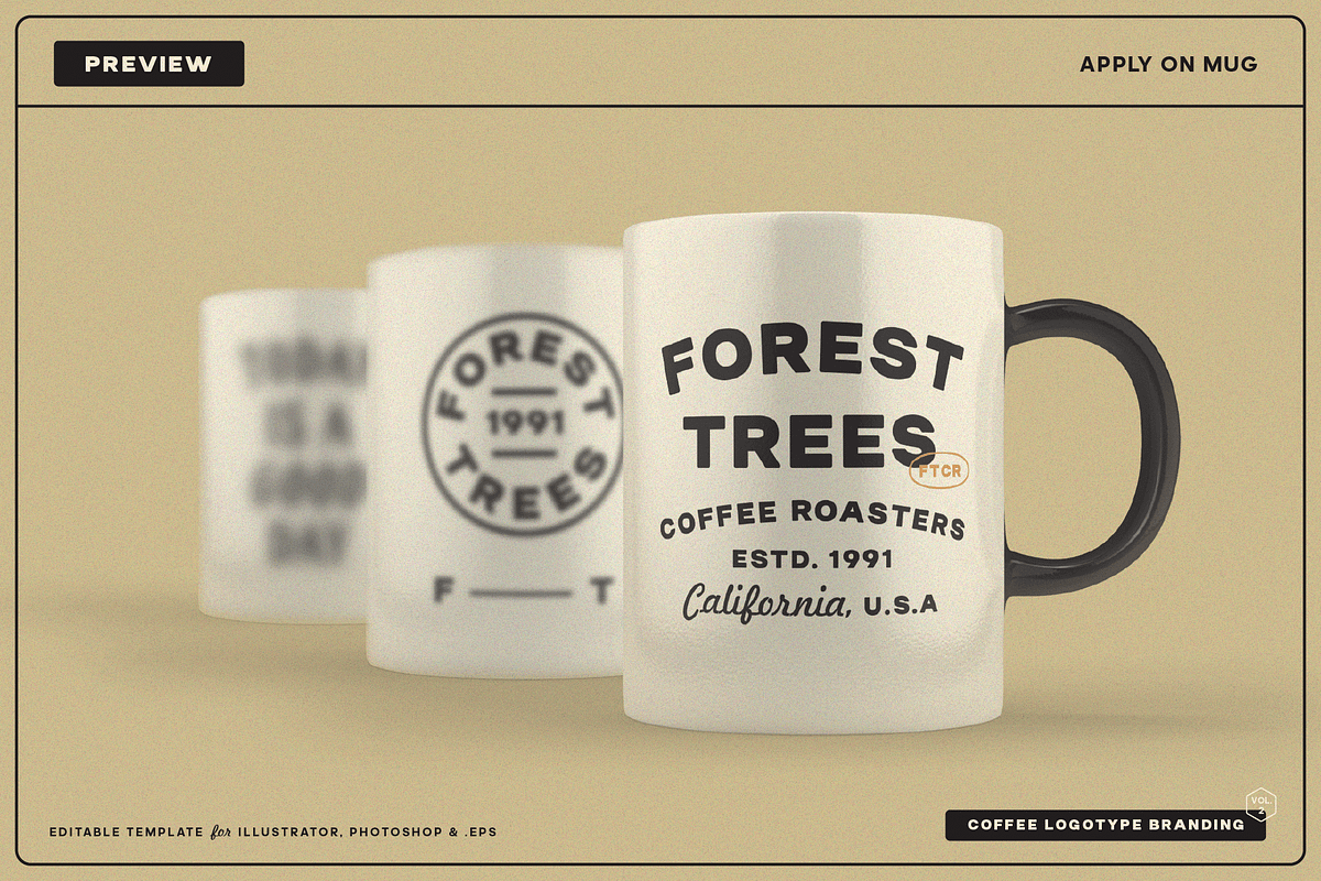 Logotype Coffee Branding Kit, a Branding & Logo Template by Refolve Design
