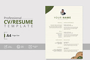 Editable Print Ready CV or Resume, a Resume Template by faysalrean