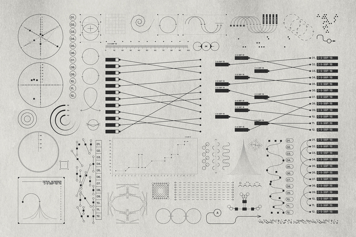 200 Utilitarian Graphic Kit, a Graphic by Vanzyst