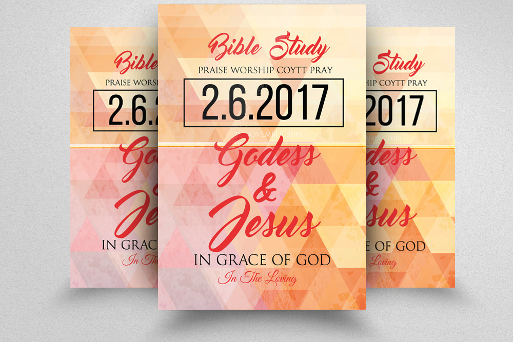 Glorious Grace Church Flyer, a Flyer Template by Psd Templates ...