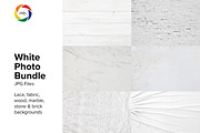 White Background Photo Bundle | Creative Market