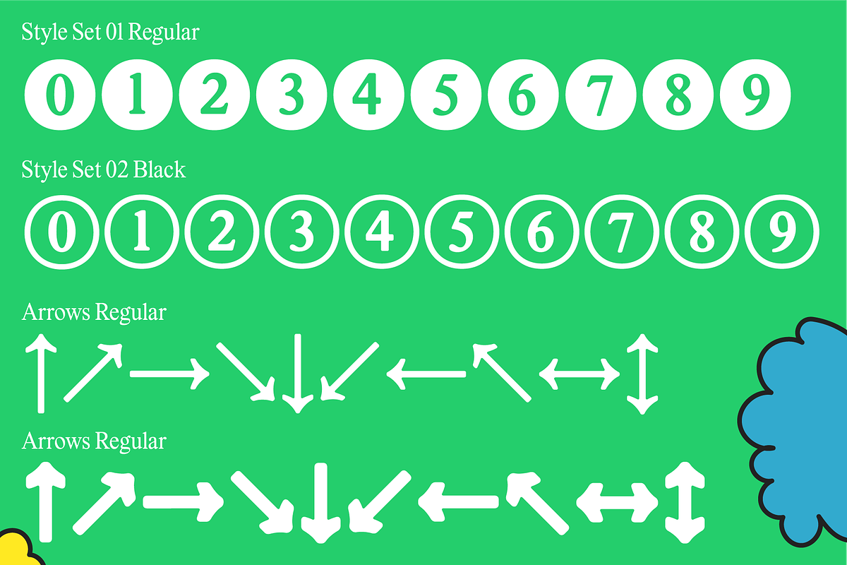 Lastik Font Family 5 Styles, a Font by That That Creative