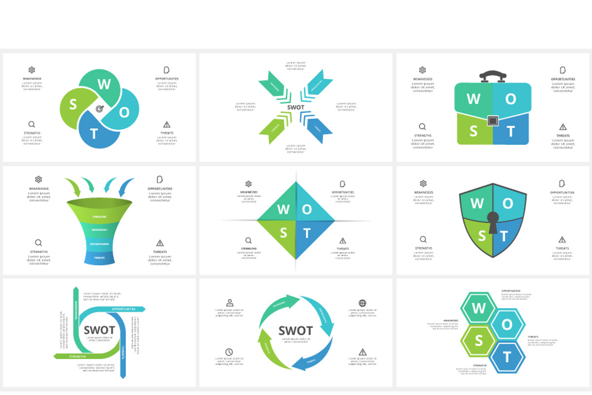 SWOT Template Animated Presentation, a Presentation Template by ...