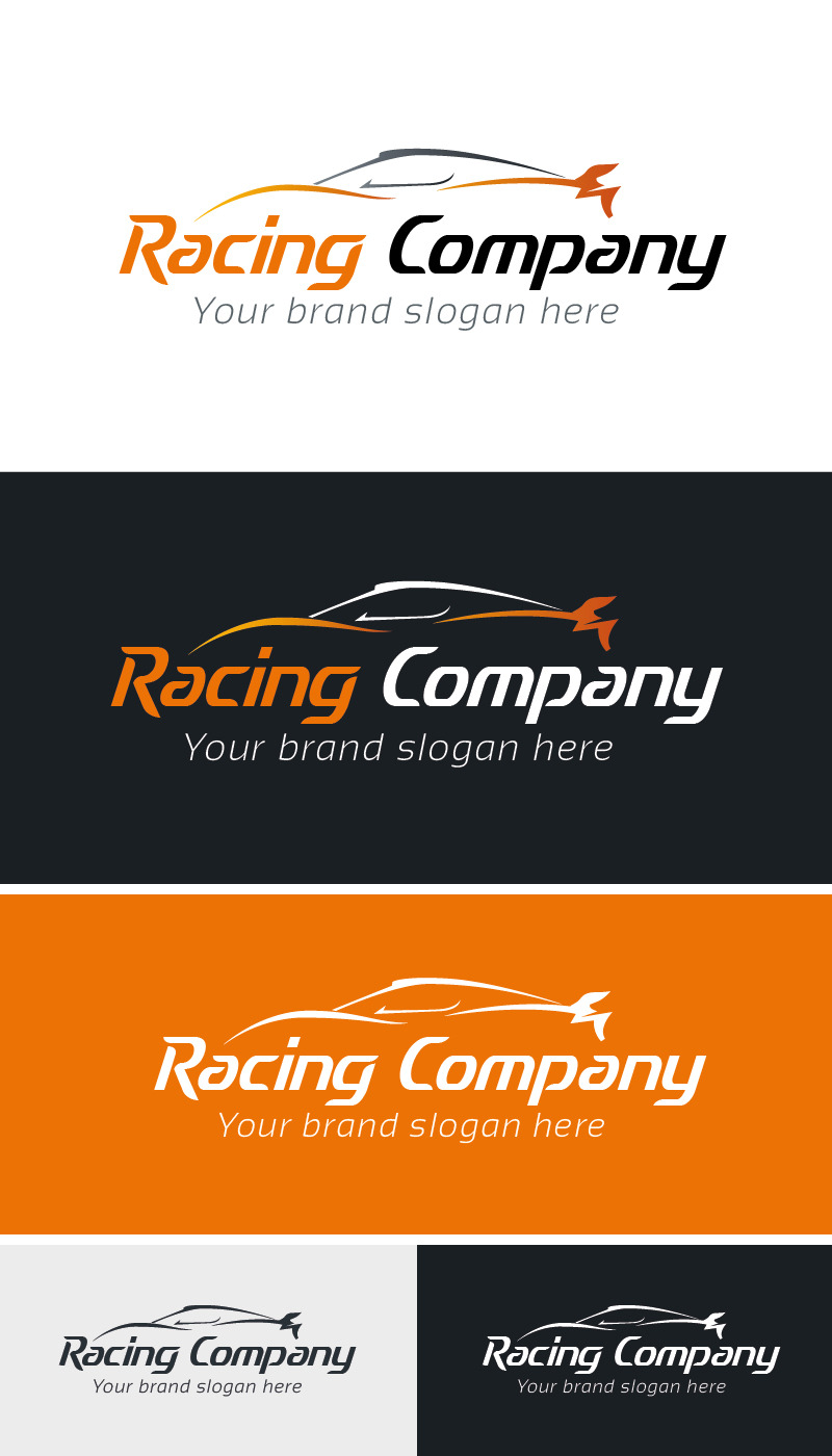 Racing Company Logo Template, a Branding & Logo Template by Tasmim ...