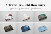 Travel Tri-fold Brochures, a Brochure Template by UNIK Agency