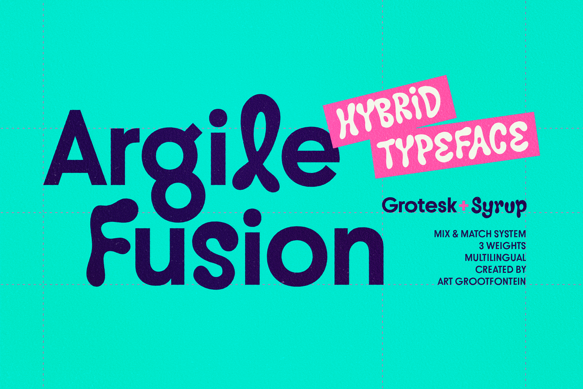 Argile Fusion Font Family