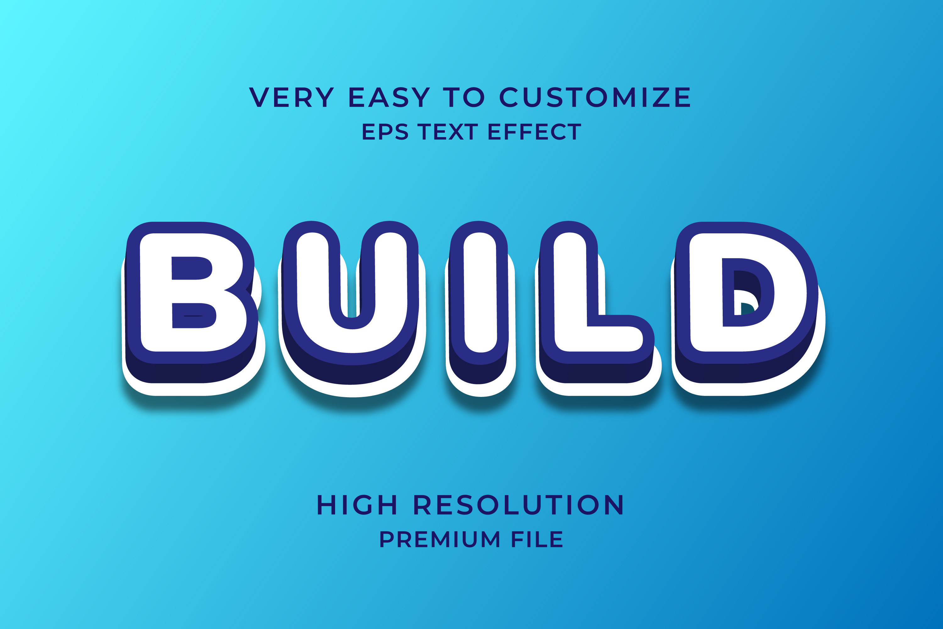 Build 3d text effect, an Action Add-On by thedesignsource