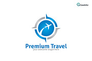 Premium Travel Logo Template, a Branding & Logo Template by Geelator Studio