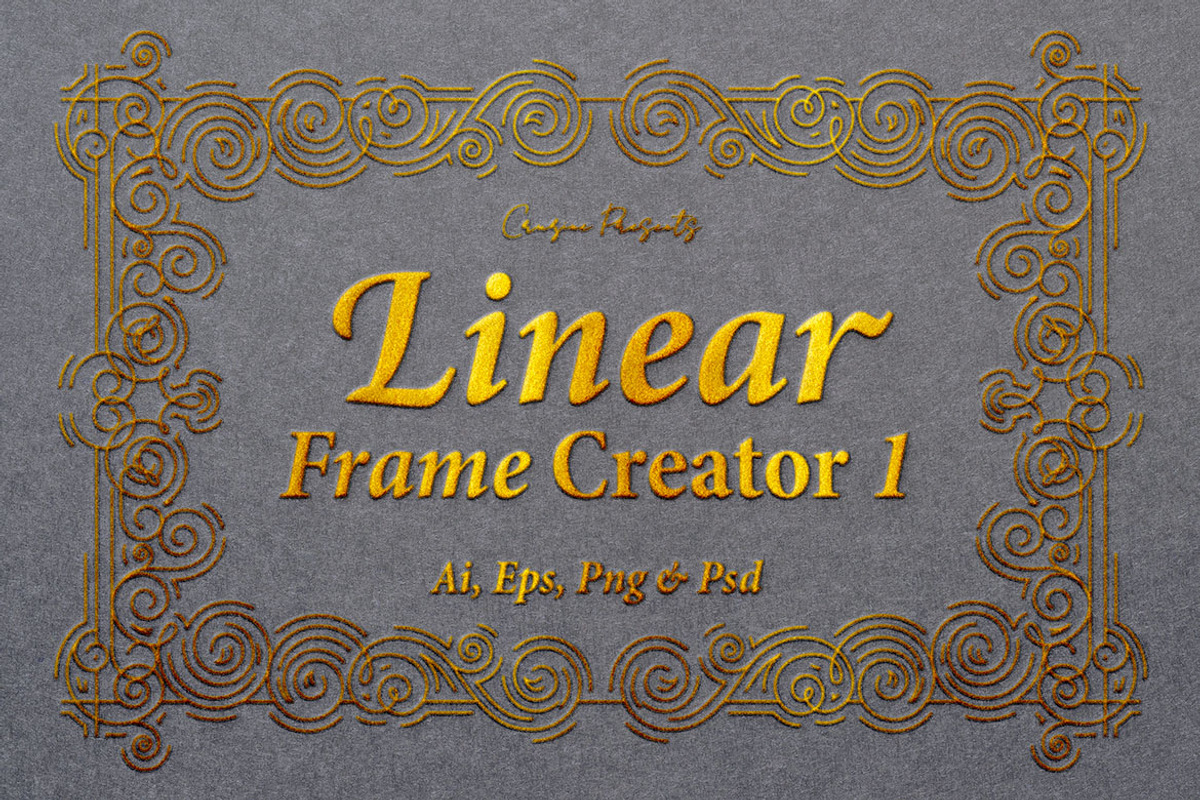 Line Frame Creator 1, a Graphic by Cruzine | Creative Market