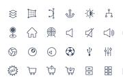 Linicons 310 icons PSD CSH, an Outline Icon by Pixlsby.me