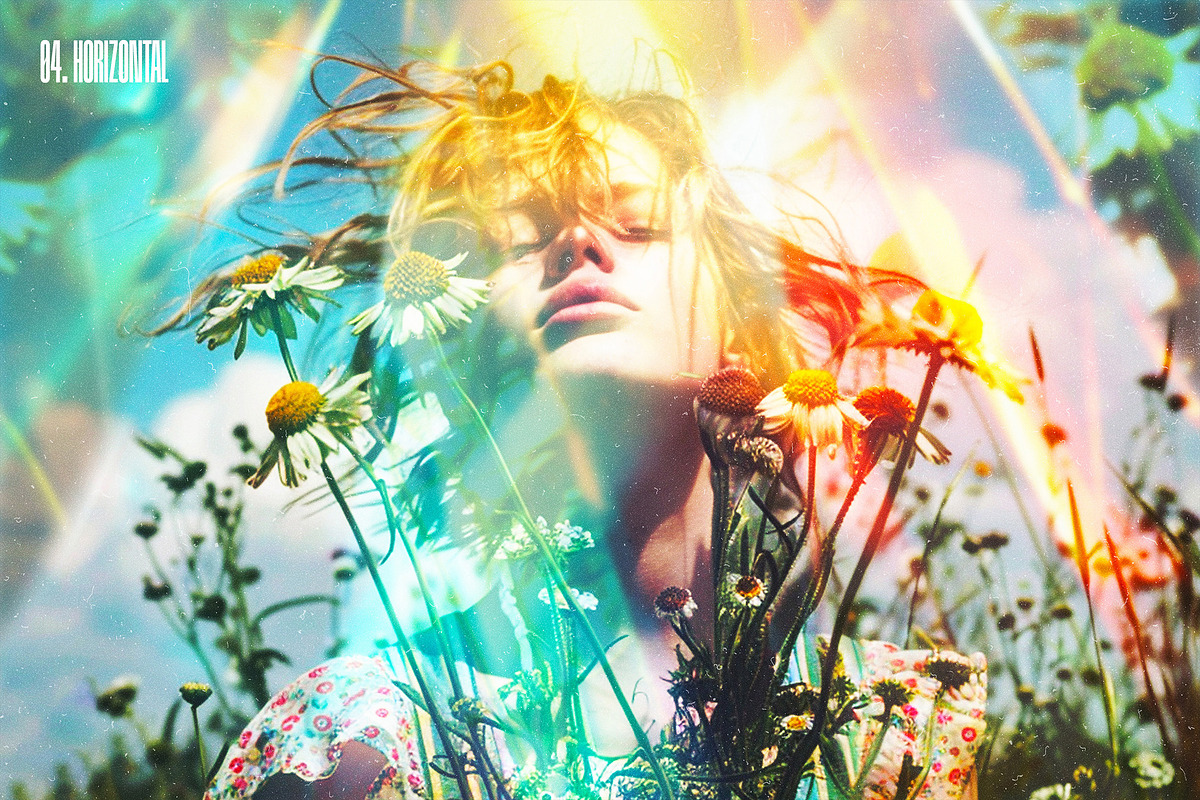 Retro Prism Photo Effects Collection, a Layer Style Add-On by ...