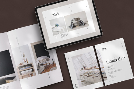 Mod Portfolio | Brochure Templates ~ Creative Market
