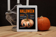Halloween iPad & iPad mini mockups, an iPad Mockup by Marcel Neumann