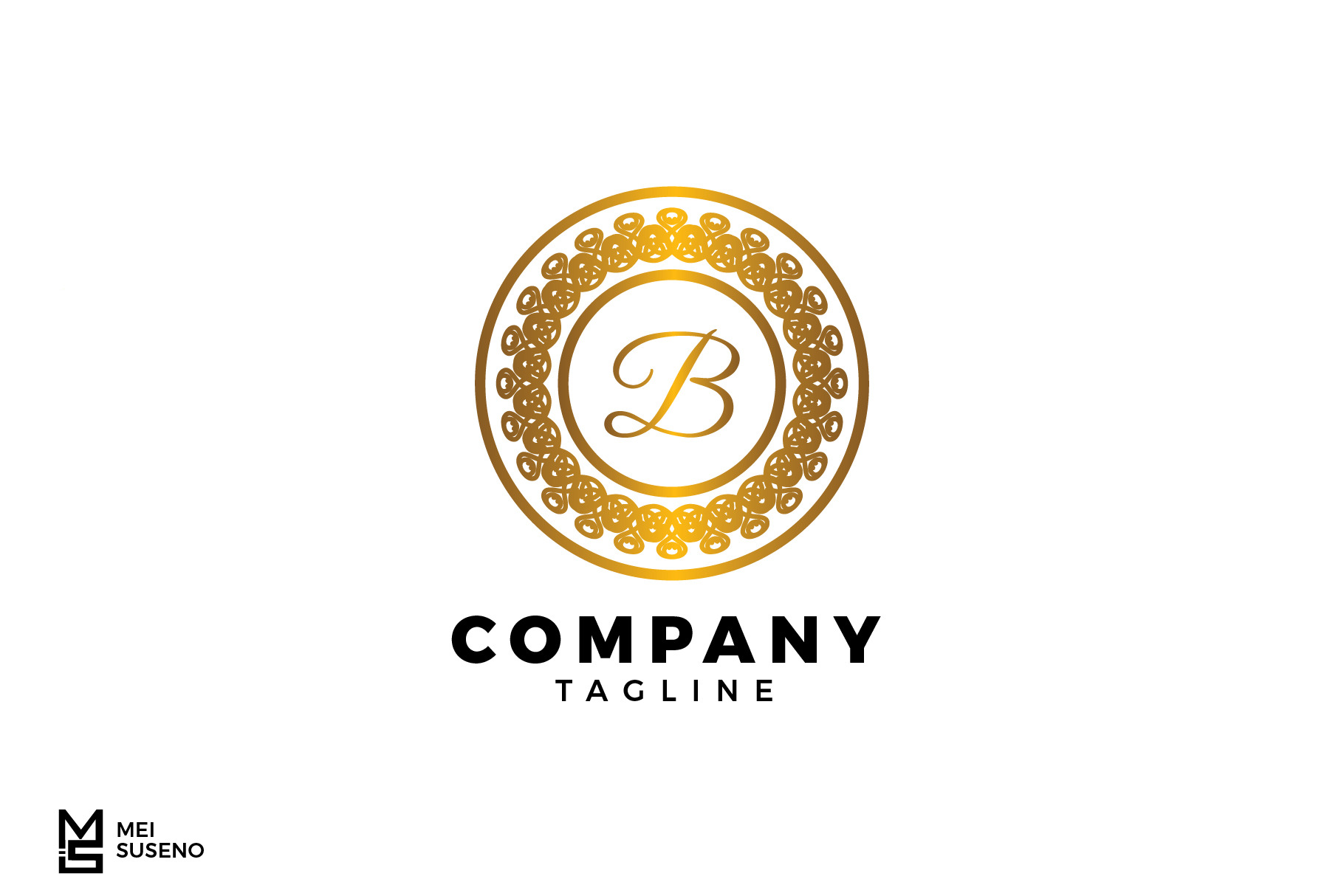 royal b letter logo template, a Branding & Logo Template by meisuseno