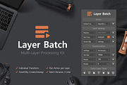 Layer Batch - Processing Kit, a Plug-in Add-On by h3design