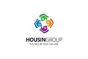 HousinGroup Logo Template, a Branding & Logo Template by The Branding ...