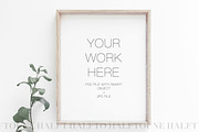8x10 Picture Frame Mockup, a Graphic by HALFTOUNE