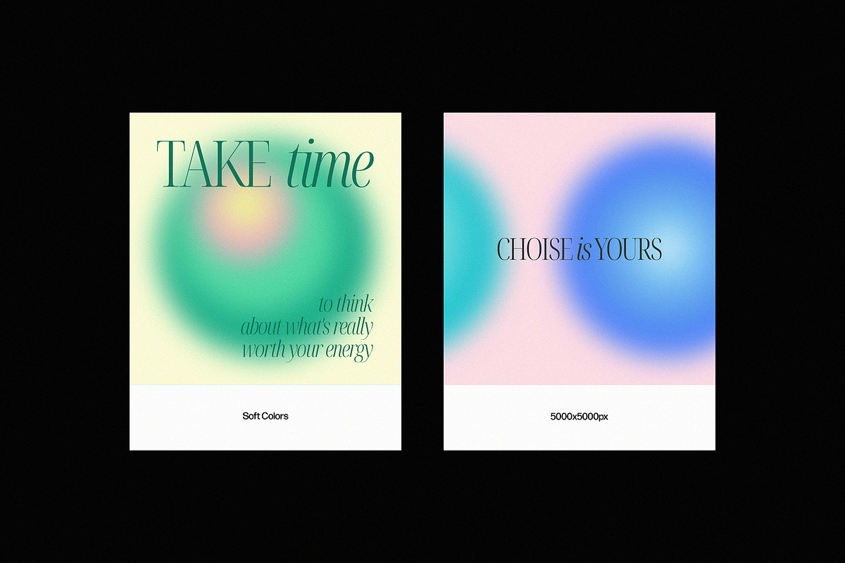 Round Circle Gradient Textures Pack, a Texture Graphic by pixelbuddha ...