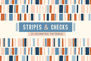 Stripes & Checks Geometric Patterns