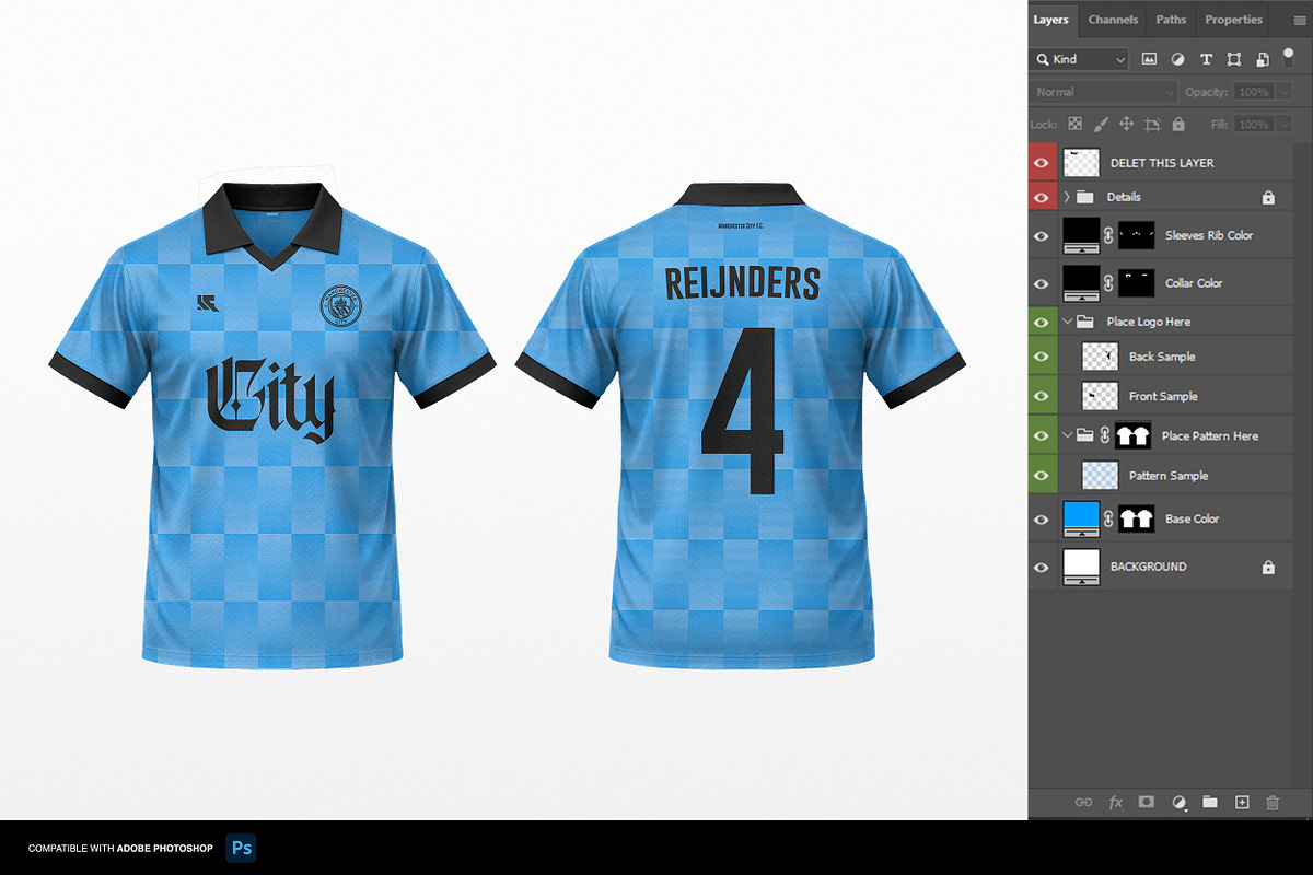 Football Jersey Mockup, a Shirt Mockup by Irhasalfahad