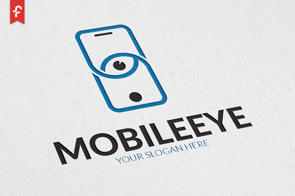 Mobile Eye Logo, a Branding & Logo Template by ft.studio