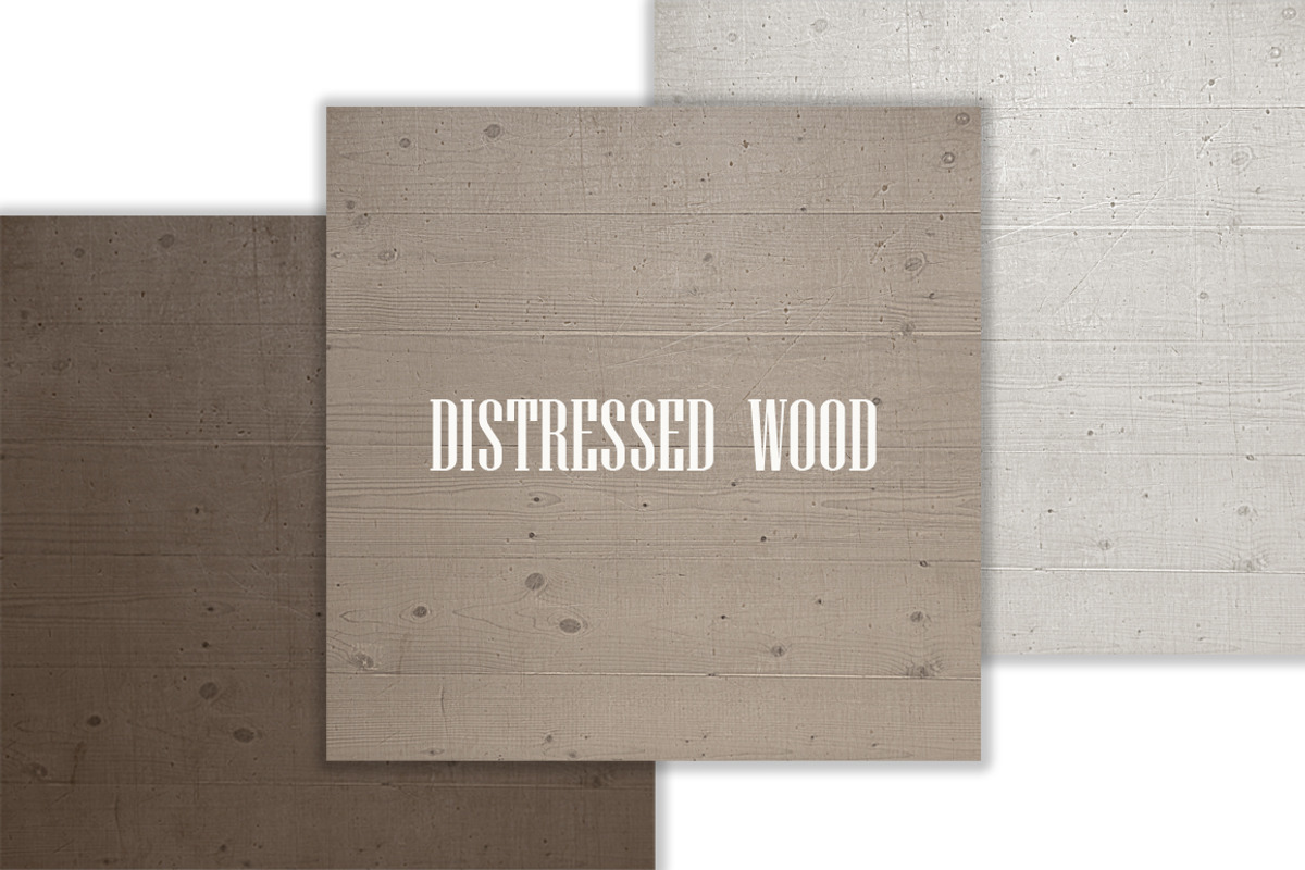 12 Distressed Wood Backgrounds, a Background Graphic by KitsPix