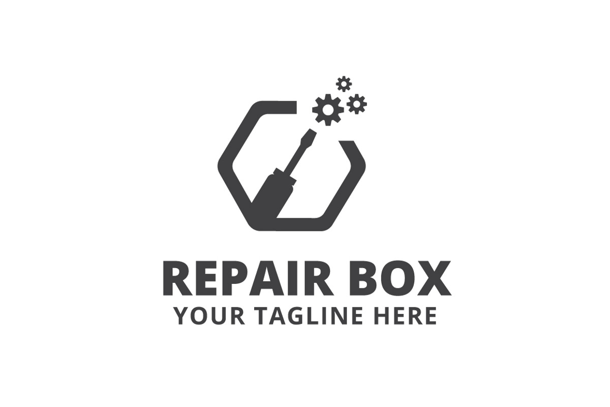 Repair Box Logo Template, a Branding & Logo Template by Logo20