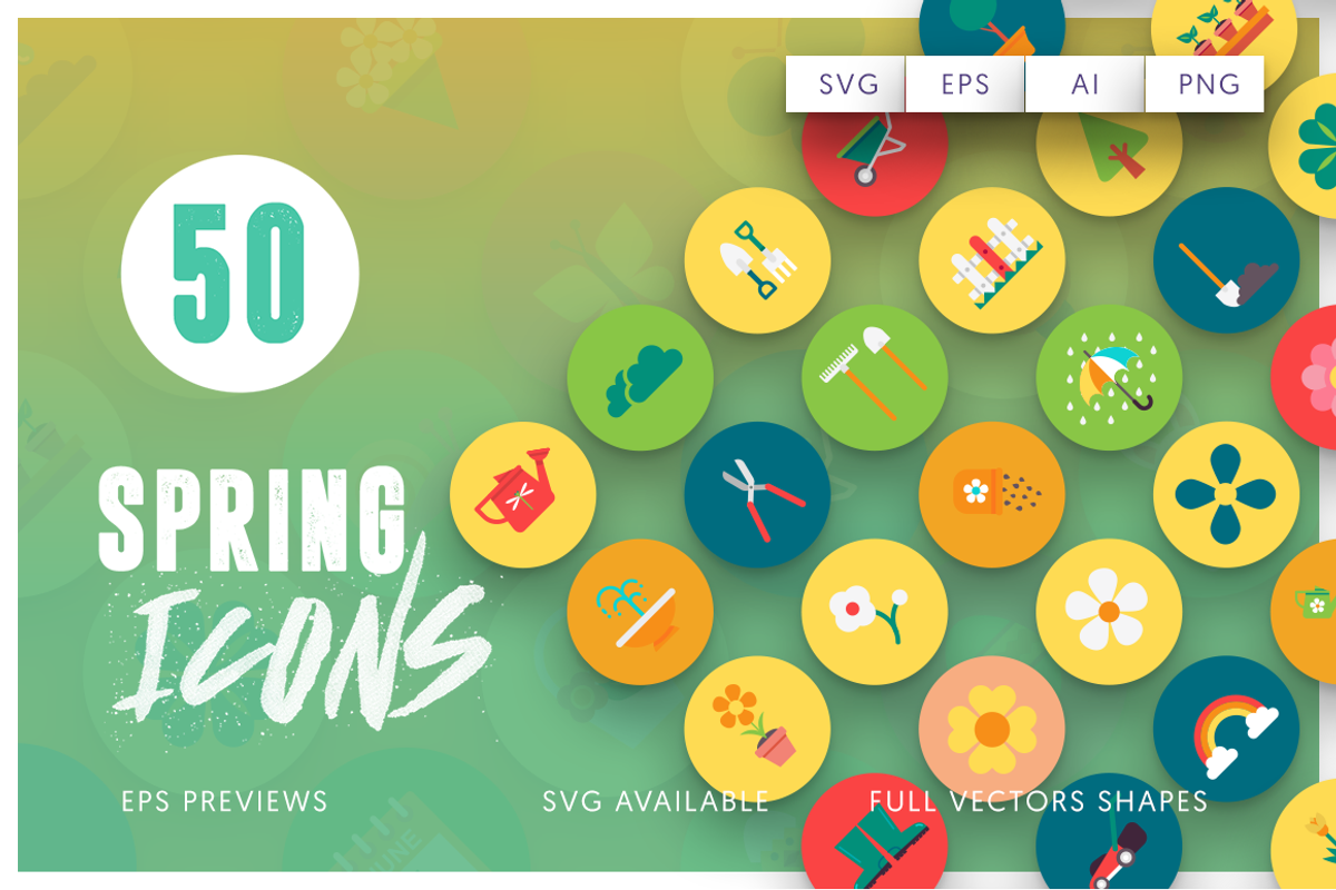 Spring Icons | Download SVG, PNG, EPS Icons