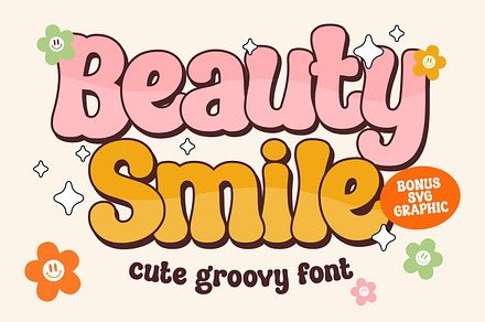 The Modern Groovy Retro Font Bundle | Creative Market