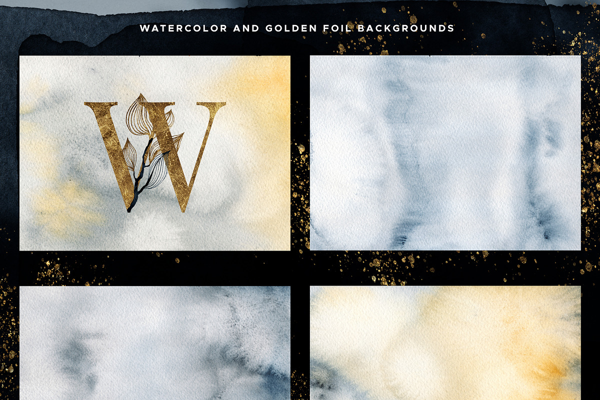 OLA Floral Alphabet Letters & Digits, a Decorative Illustration by Olga ...