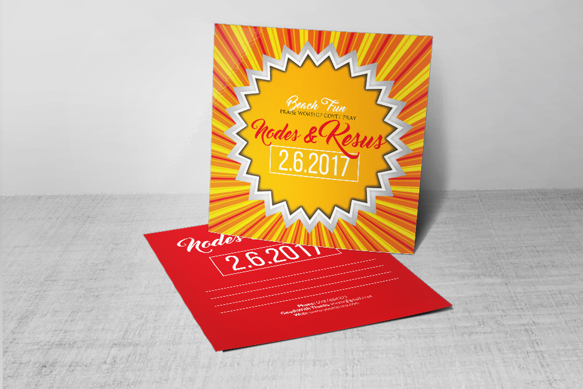 Saving Discount Post Card, an Invitation Template by Business Flyers